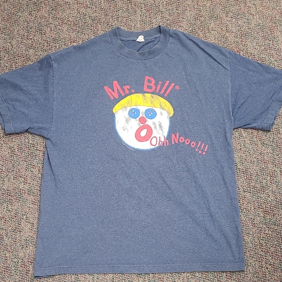 Alstyle | Shirts | Vintage Snl Mr Bill Oh Noooo Graphic Tshirt | Poshmark
